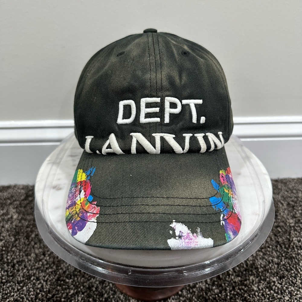 Gallery Dept X Lanvin Bleach Paint Splatter Black Fad… - Gem